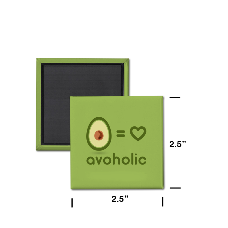 Avoholic Avocado Magnet - HeatherADesign