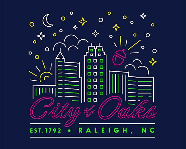 Raleigh NC Illustration Design | HeatherADesign
